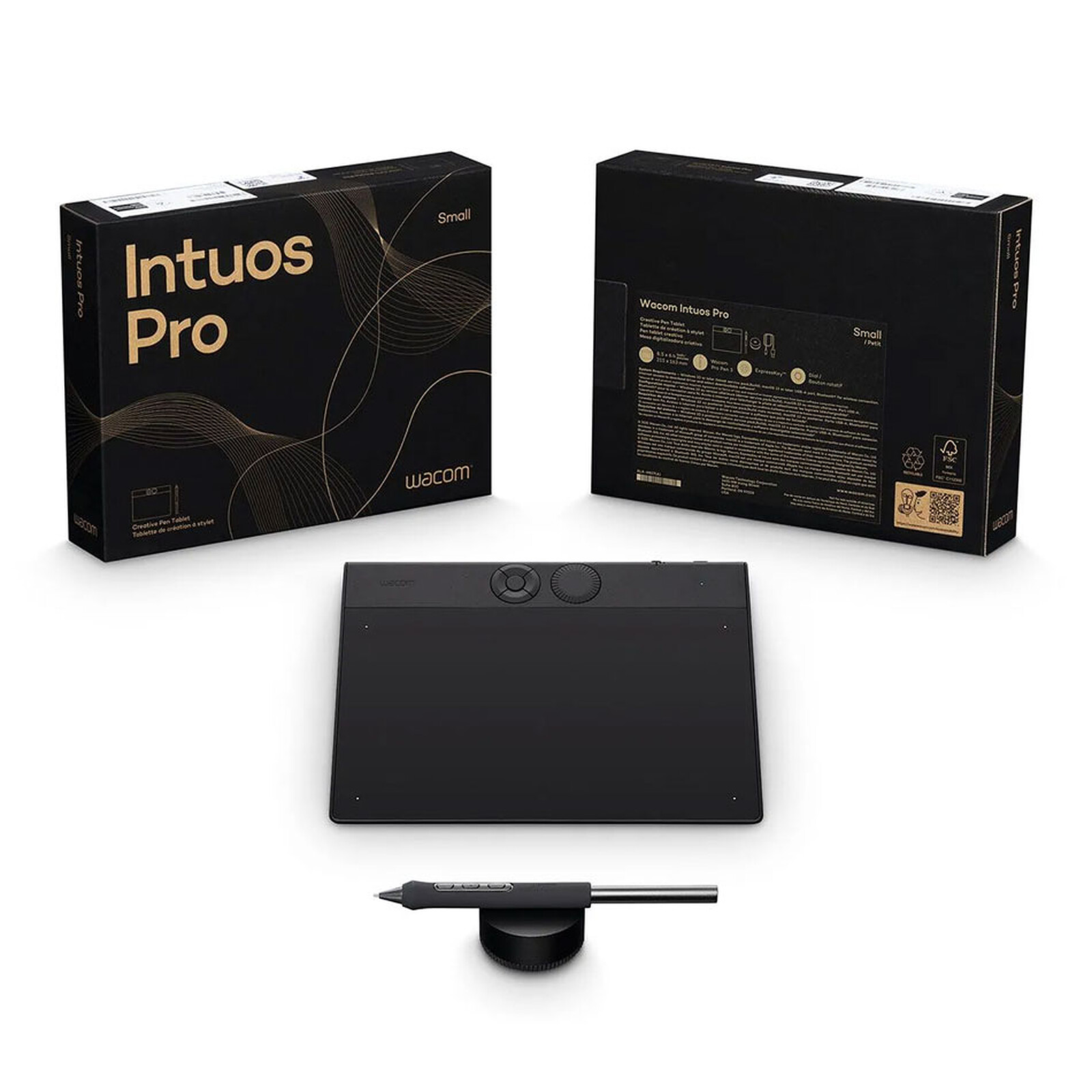 WACOM INTUOS PRO (2025) PEN TABLET SMALL (PTK470K0B) – Tech-in